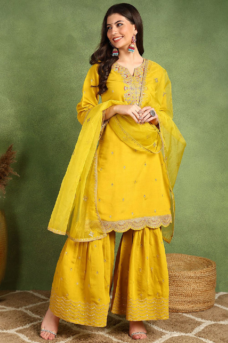 Haldi Suit Set – KARMAPLACE