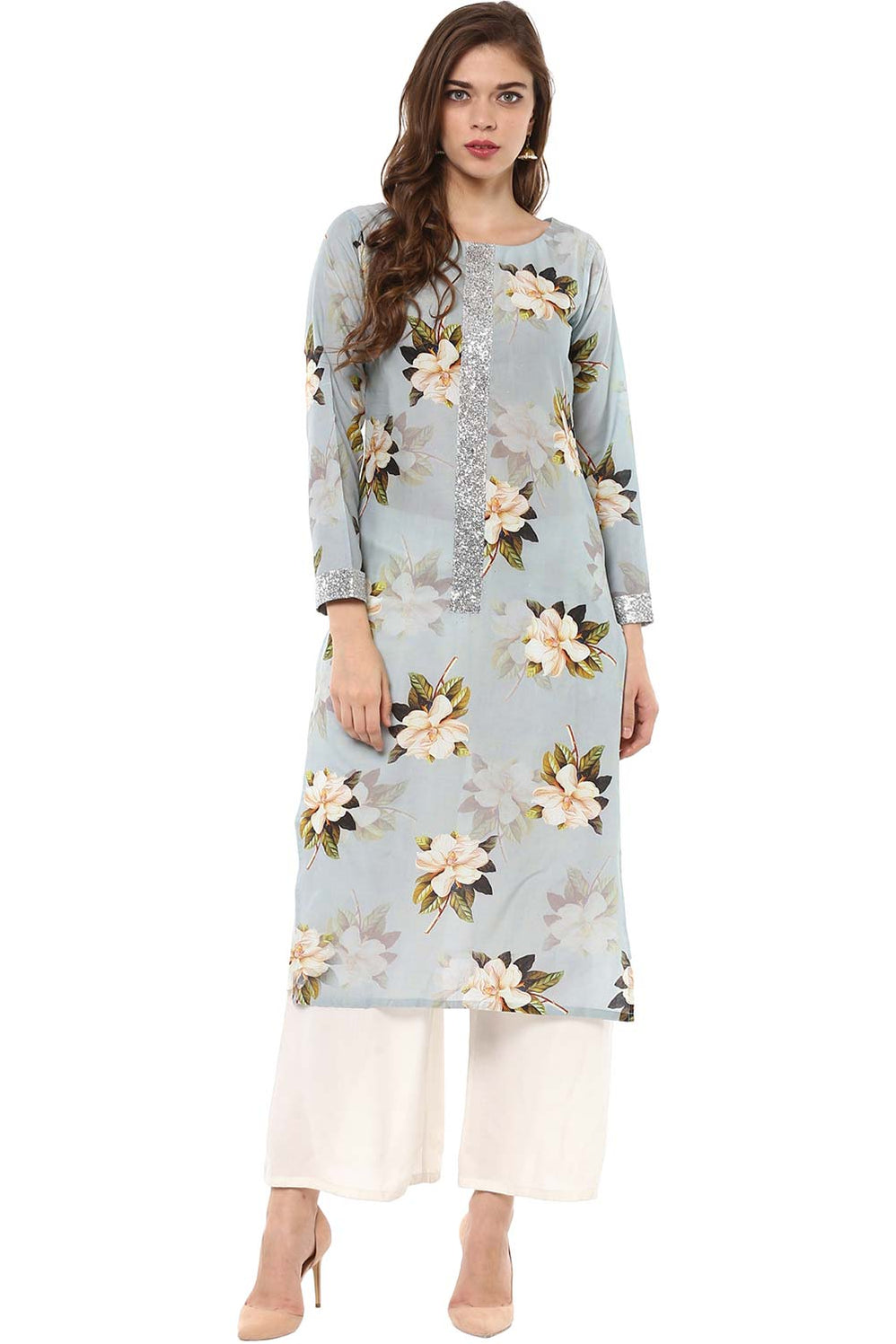 Buy Printed Kurtis Online at Best Prices in USA — Karmaplace